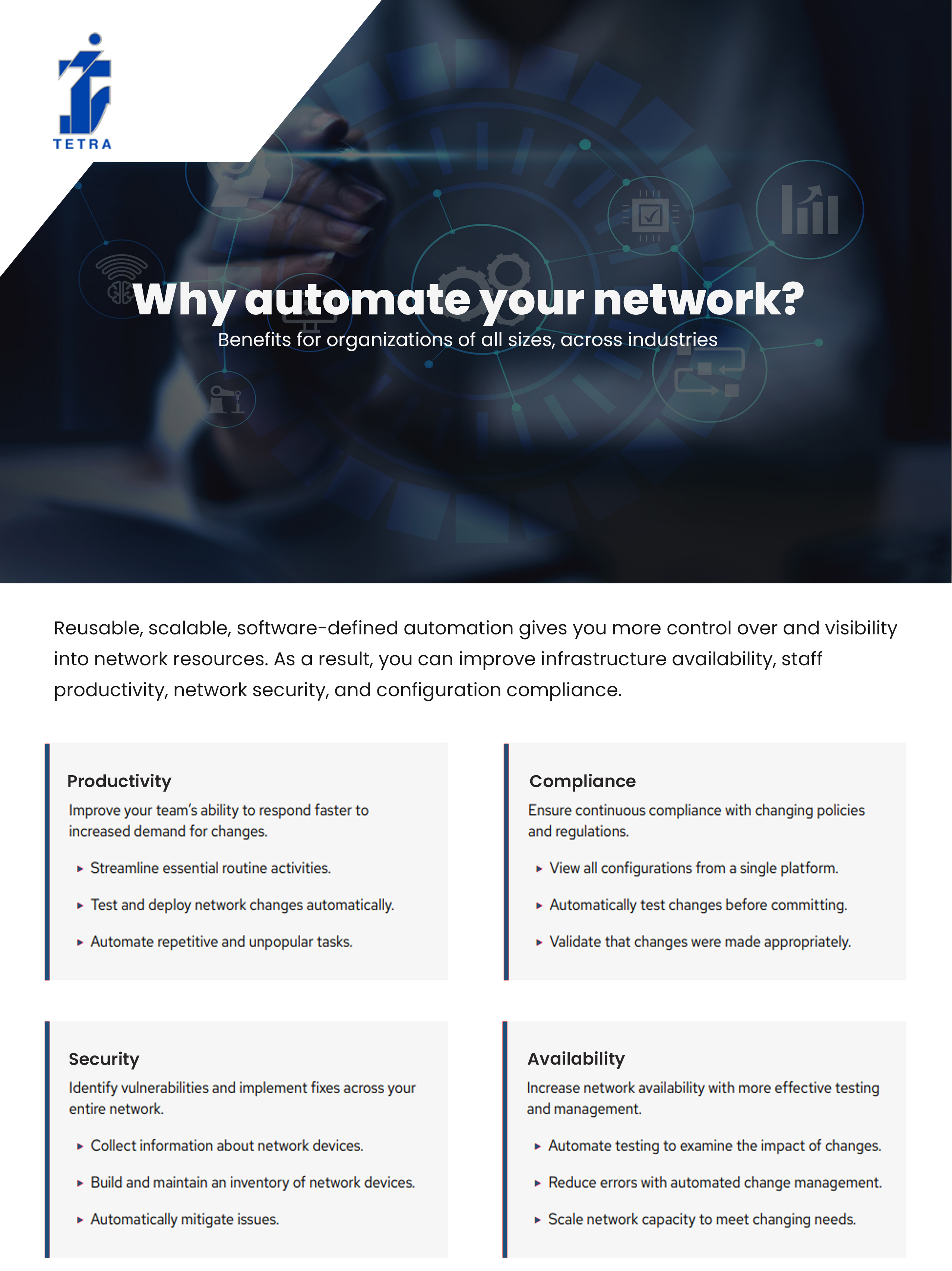why automate your network